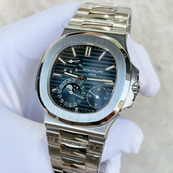 Patek Philippe Nautilus Moonphase Stainless Steel 5712A – Kimhuy Watches